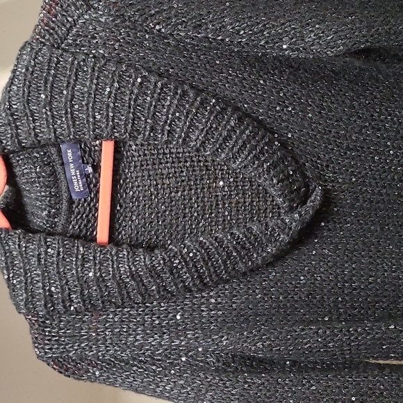 Jones New York | Sweaters | Jones New York Signature Black Sweater With ...